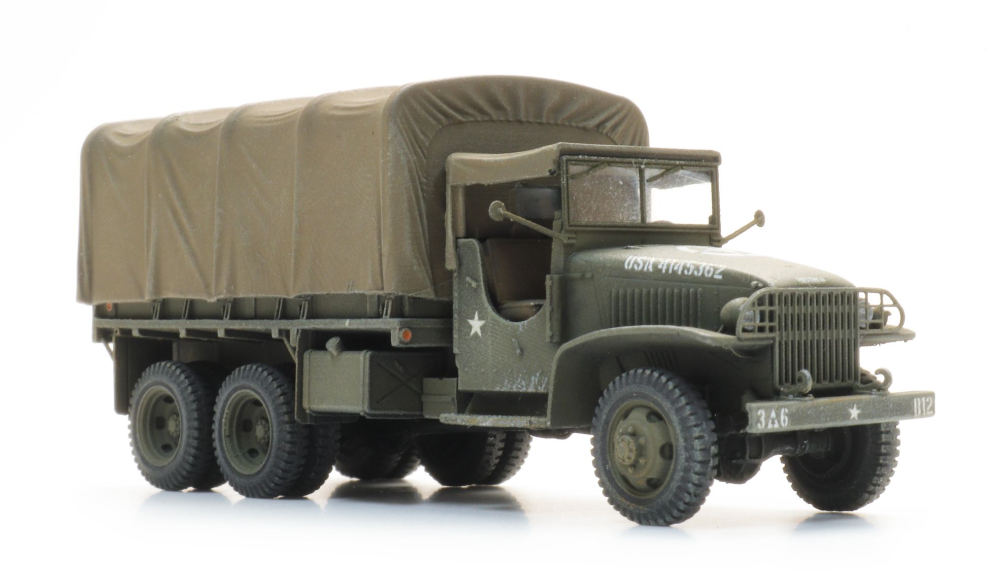 RoCo USA, Inc. US GMC CCKW-353 US Army cargo with cover Truck