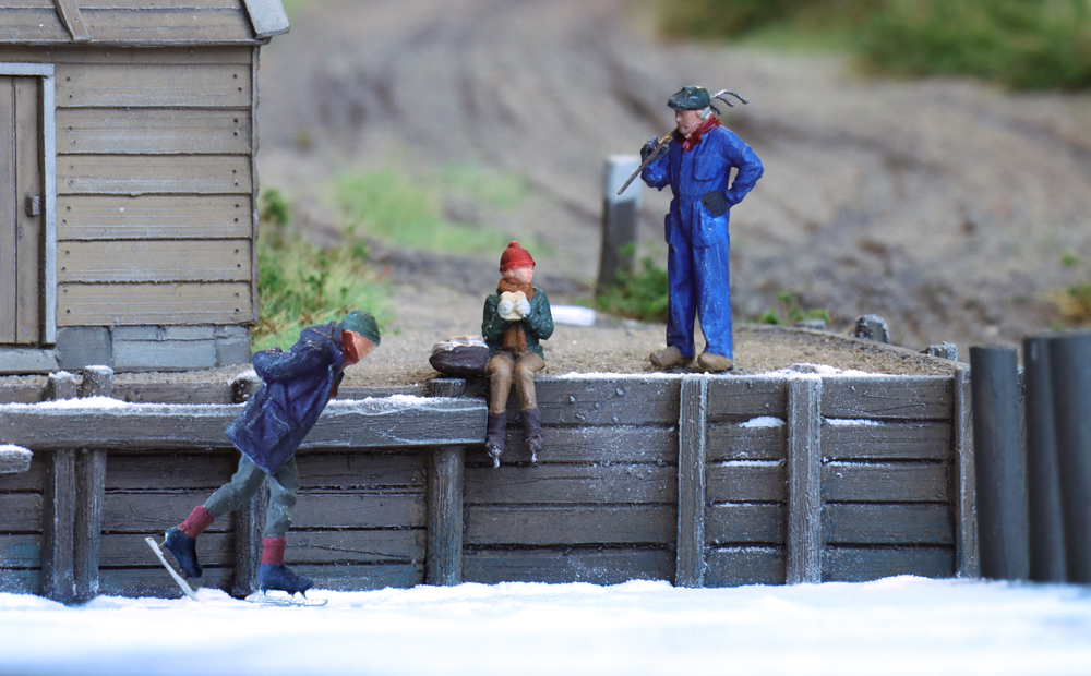 RoCo USA, Inc. Dutch ice skating scene