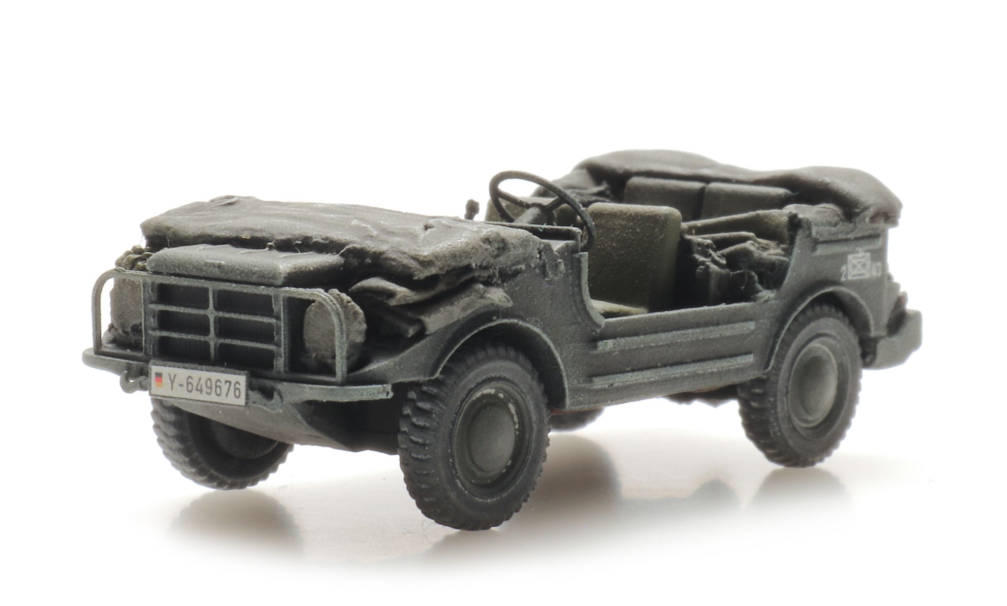 RoCo USA, Inc. Post WWII German DKW Munga F91/4 battle ready