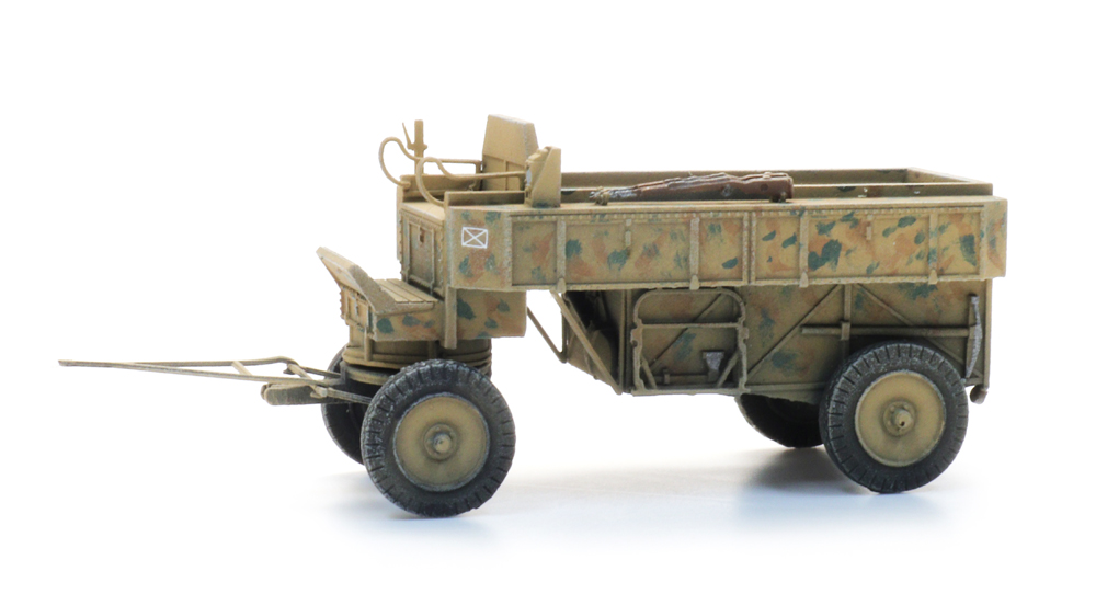 RoCo USA, Inc. German WWII Steel Suspension Truck Trailer Camo