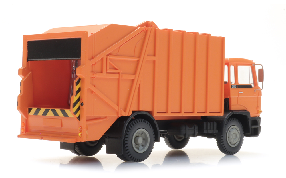 RoCo USA, Inc. DAF tilt-cab B, garbage truck, orange