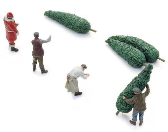 RoCo USA, Inc. Santa Claus loading Christmas trees